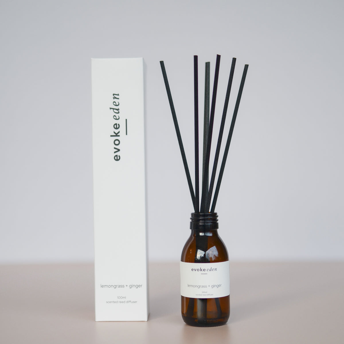 LEMONGRASS + GINGER Reed Diffuser– Evoke Eden